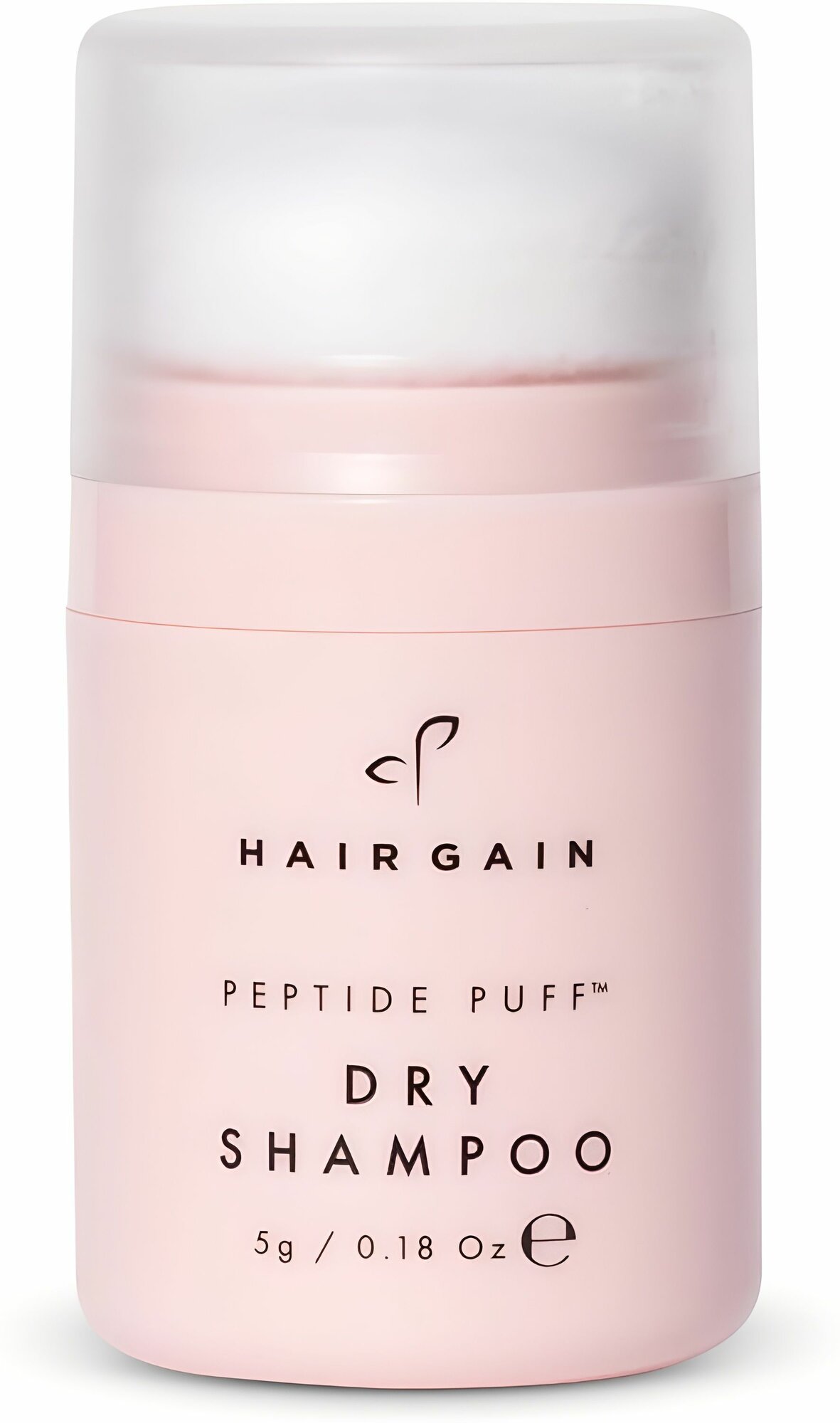 Мелкодисперсный, неаэрозольный сухой шампунь для волос HAIR GAIN Dry Shampoo peptide puff 5g