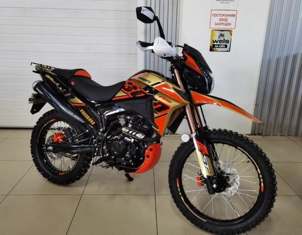 Мотоцикл Racer RC300-GY8B Bros_оранж (с ПТС в заводской упаковке)