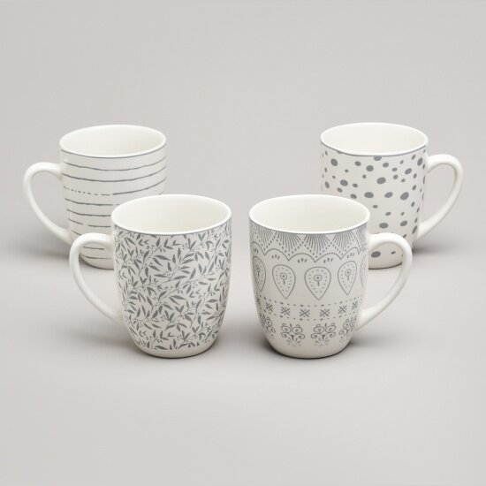 Набор кружек Bronco "dreams", 32 шт, 360 мл.