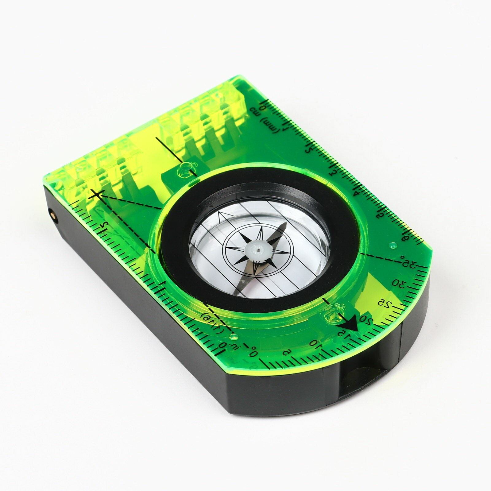 Компас складной 18x6 см, особенности: с линией прицеливания, размер упаковки: 7 x 2.5 x 12 см.