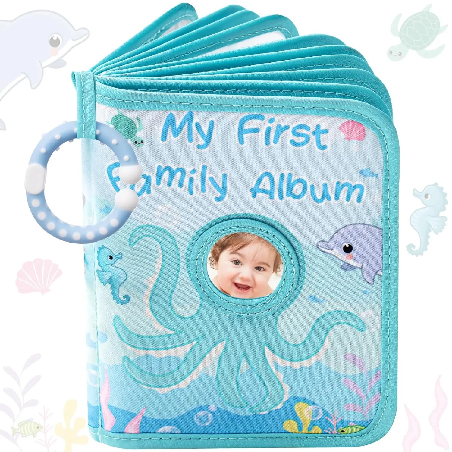 Детский Фотоальбом - Моя Первая Фотокнига, Альбомы Для Роста Для Малышей, Подарок Для Детского Душа Своими Руками