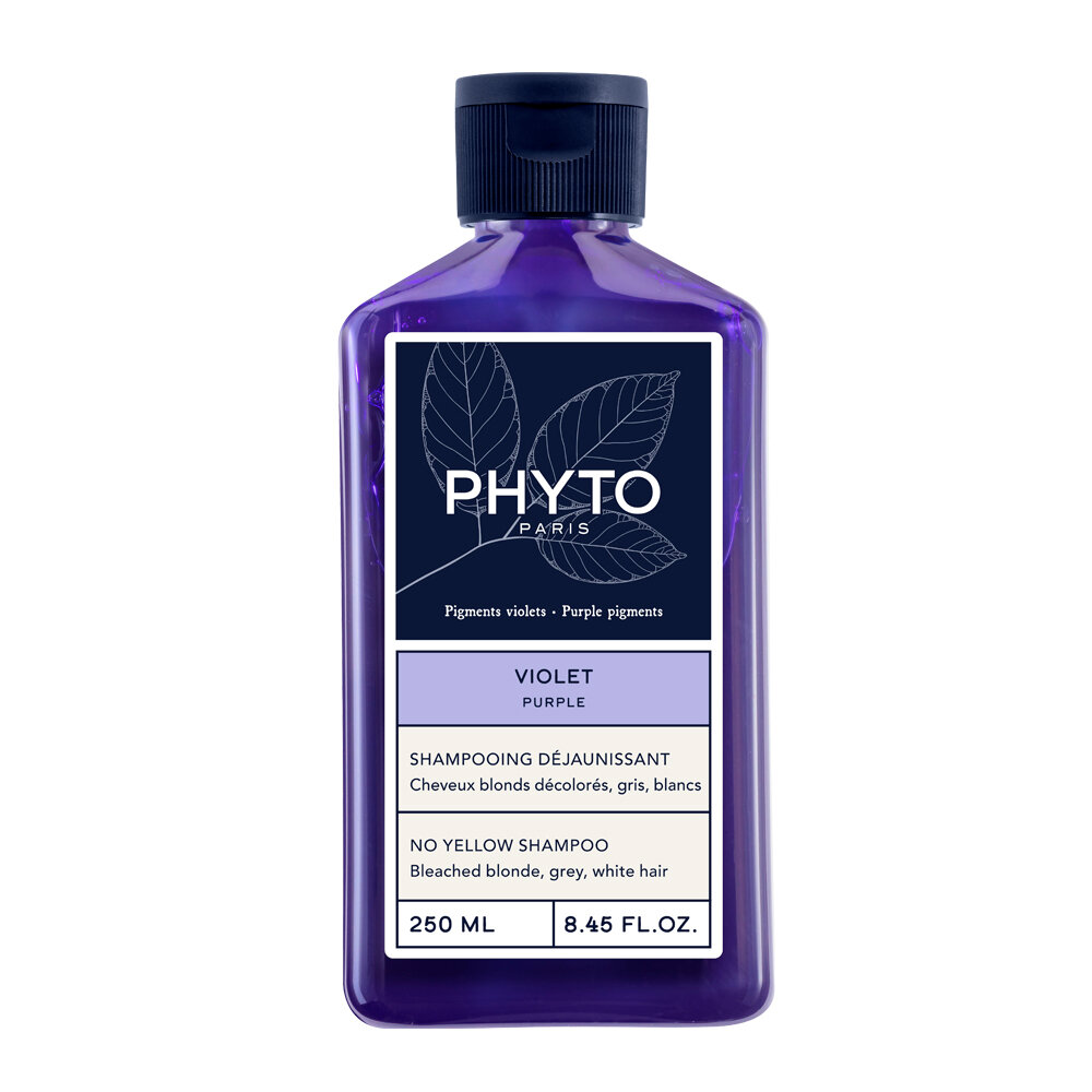 Phyto фито виолет шампунь против желтизны волос 250 мл