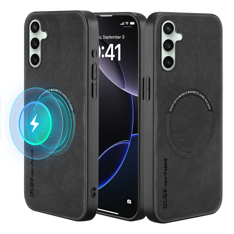 Чехол Для Samsung Galaxy S25 FE/ Самсунг Галакси S25 FE, soft touch, чехол-кардиомонитор, искусственная кожа, поликарбонат (PC), защита камеры, ударопрочный, усиленные углы, Samsung, Samsung Galaxy S25 FE