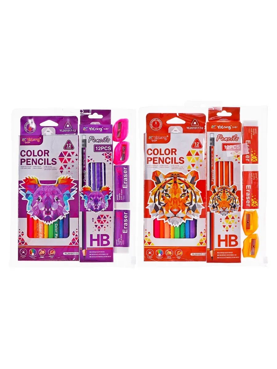 Набор карандашей 12 штук