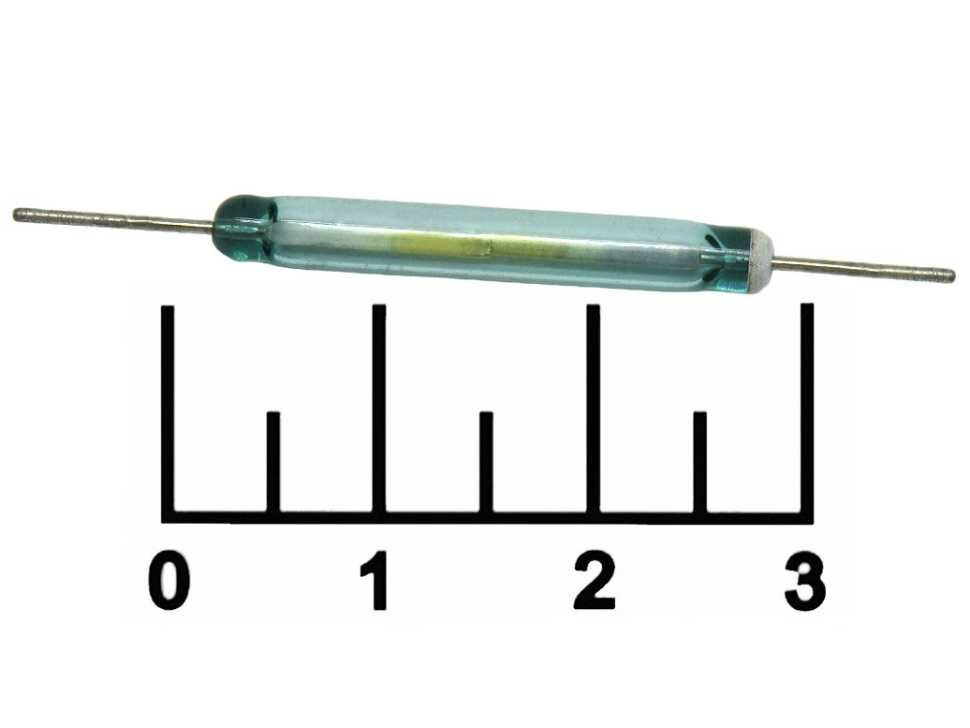 Геркон 3.5*28мм 2pin 0.5A/250V МКА-27101