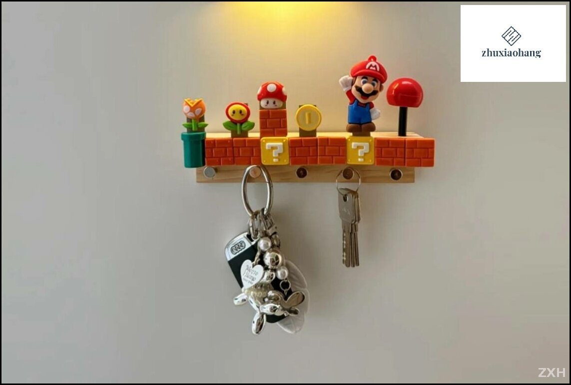 Эксклюзивный ключница с мультяшным дизайном Super Mario для вашей входной двери предлагается