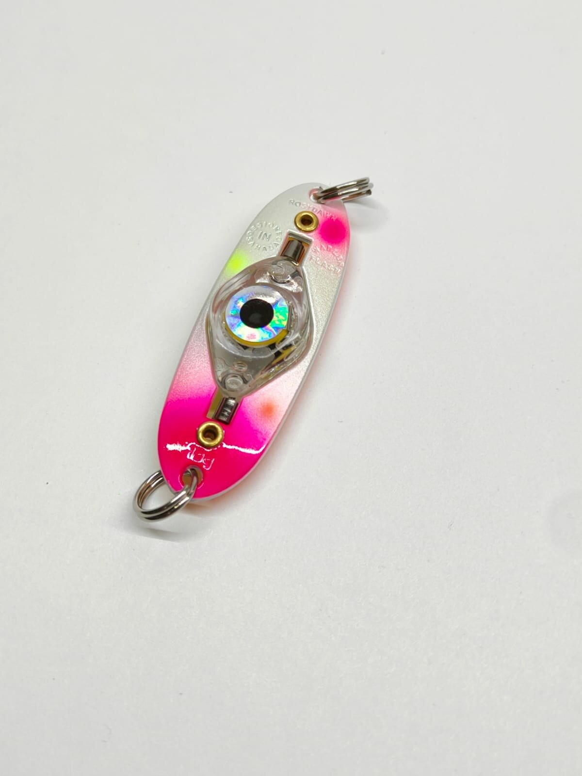 Блесна Willmans мигающая (моргалка) светодиодная, триколор, 10 гр, цвет #08UV