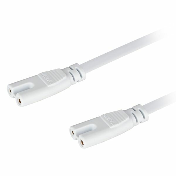 Шнур, соединитель для светильников 0.2м, коннекторы IEC C7- IEC C7
