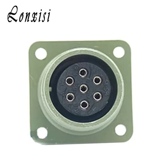 1/5/10/20 комплектов MS5015 7-контактный военный стандарт США авиационный штекер MS3106A-16S-1S/P MS3102A прямой локоть мужской и женский разъем 7 Pin female A