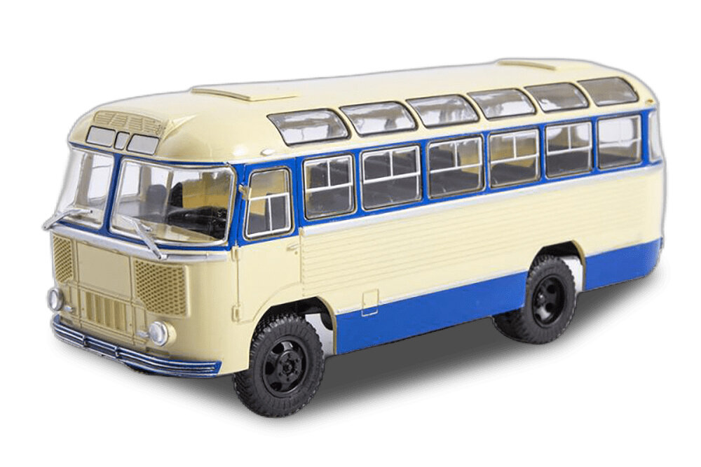 Модель коллекционная MODIMIO Павловский автобус 652 (наши автобусы #53)