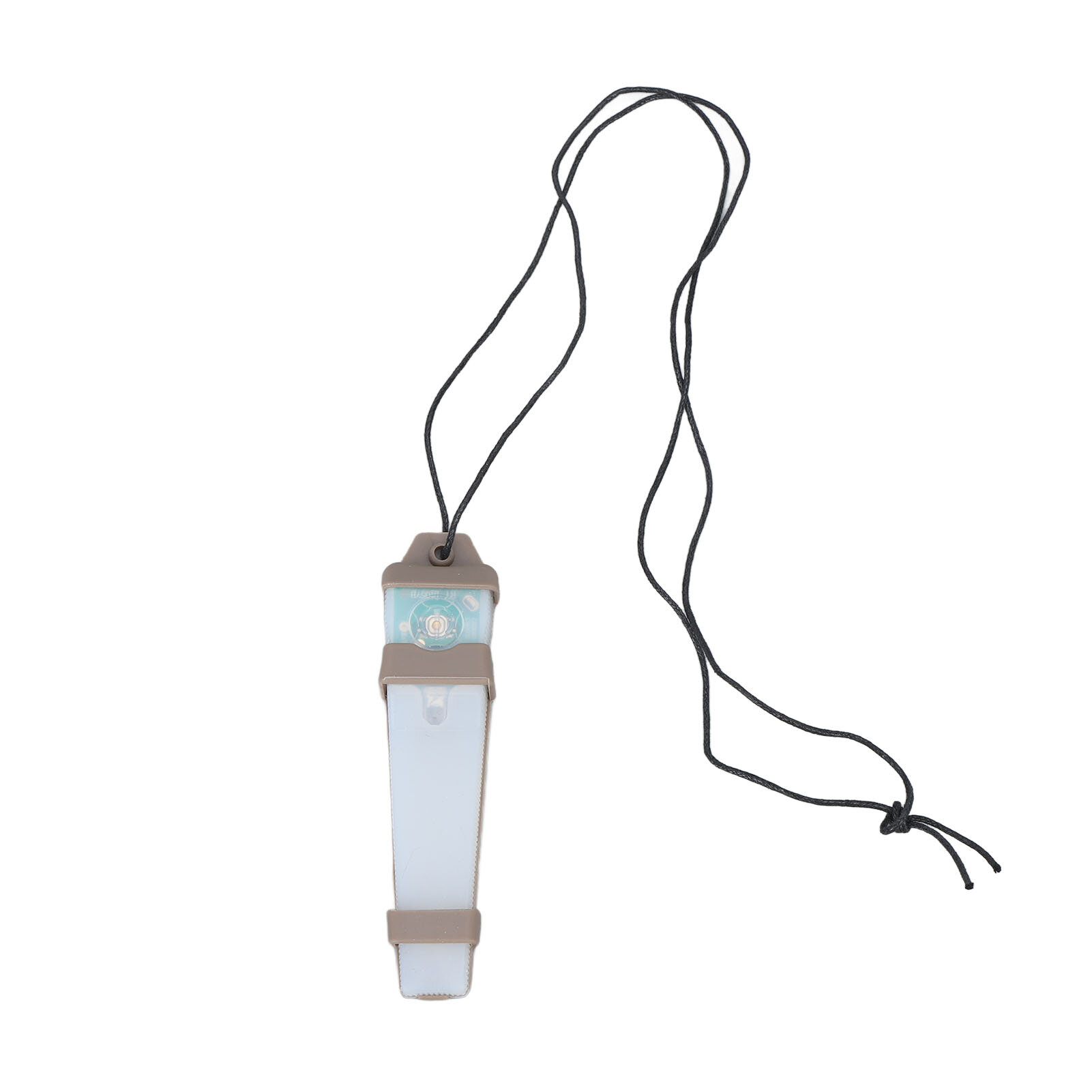 Персональный идентификационный маркерный фонарь с креплением на липучке, водонепроницаемый, 150 мАч, аварийный свет, мигающий фонарь для походов, цвет почвы, оранжевый свет.