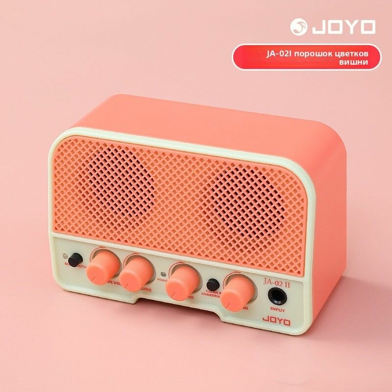 JOYO JA-02II миниатюрный портативный усилитель для электрогитары с Bluetooth и возможностью заряда батареек
