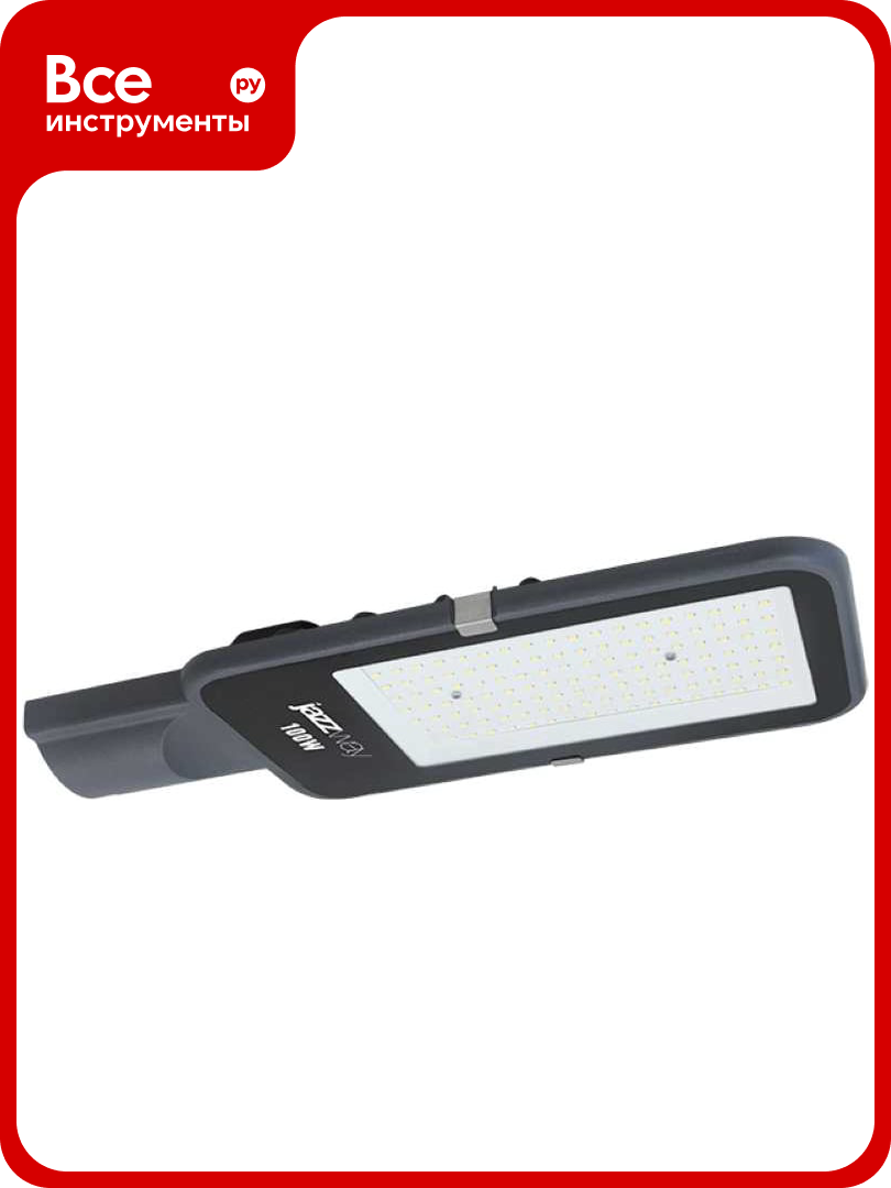 Светодиодный светильник Jazzway PSL 08 100Вт 5000К GR 120град. уличный консольный ДКУ IP65 5045828 для освещения улиц