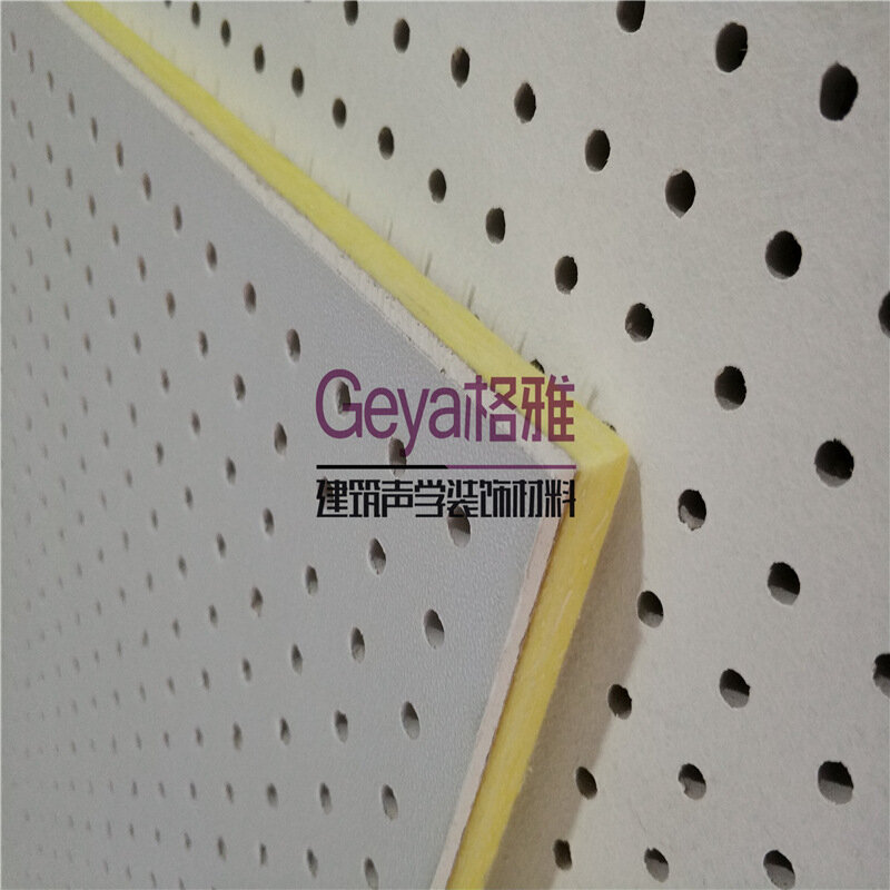 Перфорированные композитные акустические панели для стен и потолка в компьютерном зале, кальциево-силикатные плиты, гипсокартон