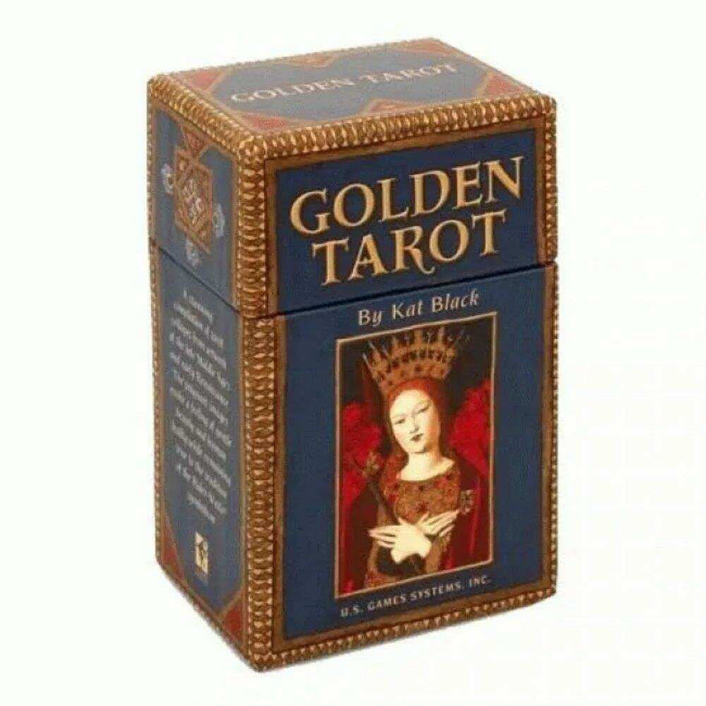 Карты Таро "Golden Tarot by Kat Black" US Games / Золотое Таро 63504 US Games Systems