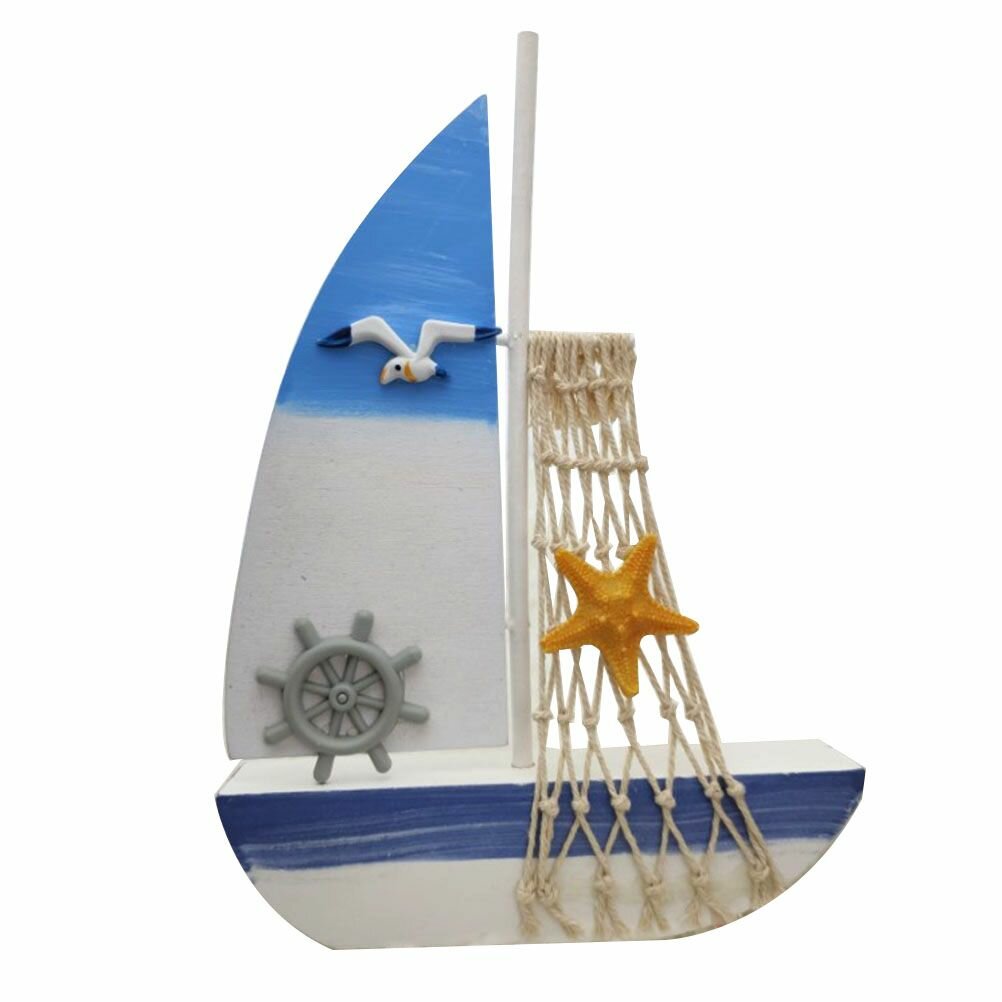 Корабль Парусник, Уникальное Украшение для Стола, 1 Штука