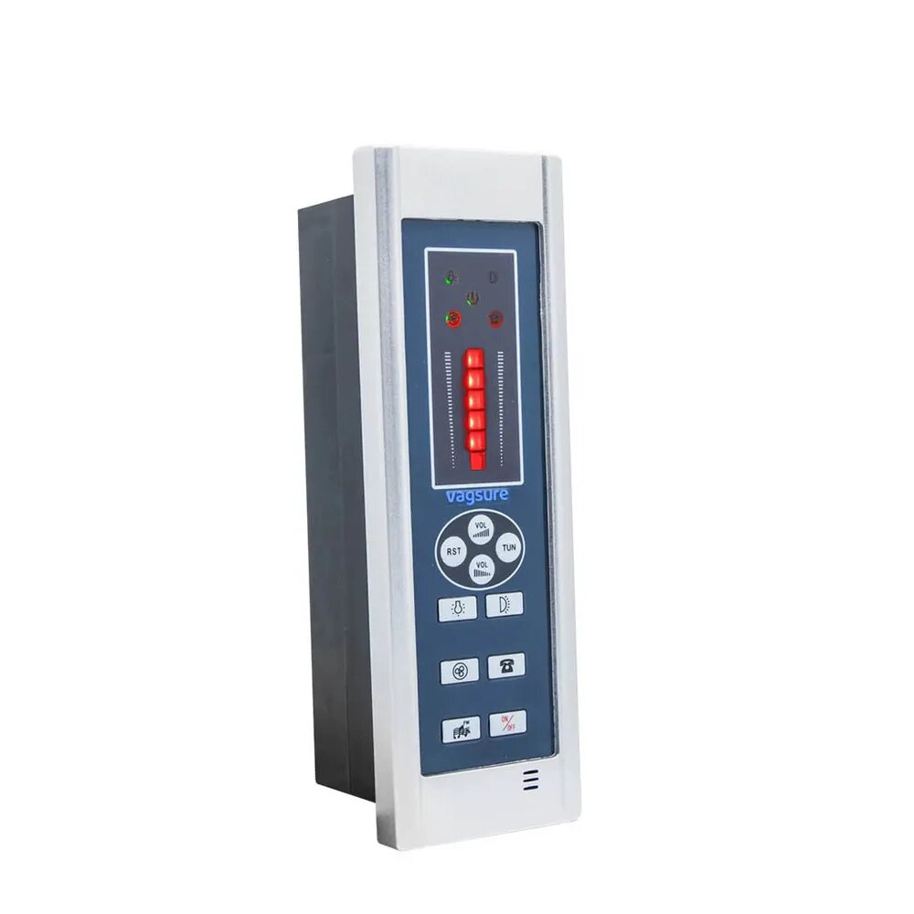 Пульт управления душевой кабины, кнопочный с FM-радио, управление освещением, вентиляцией, арт. 0811015001