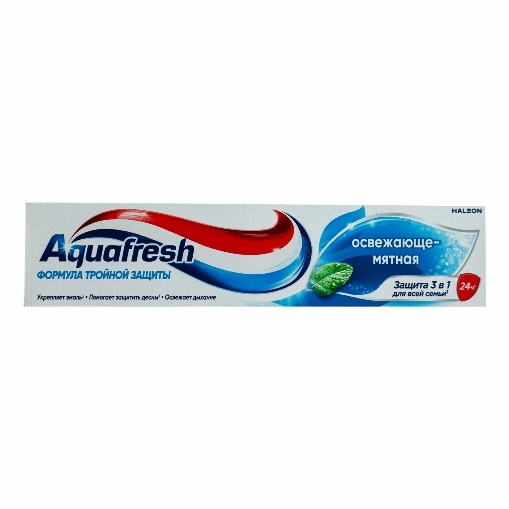 Зубная паста Aquafresh Тройная защита мята 100 мл