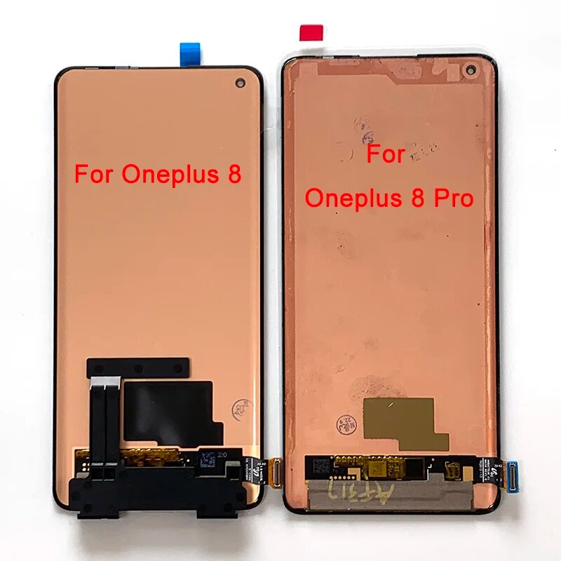 OnePlus 8 Pro Amoled Экран 6.78" Blue W Frame — фото 1