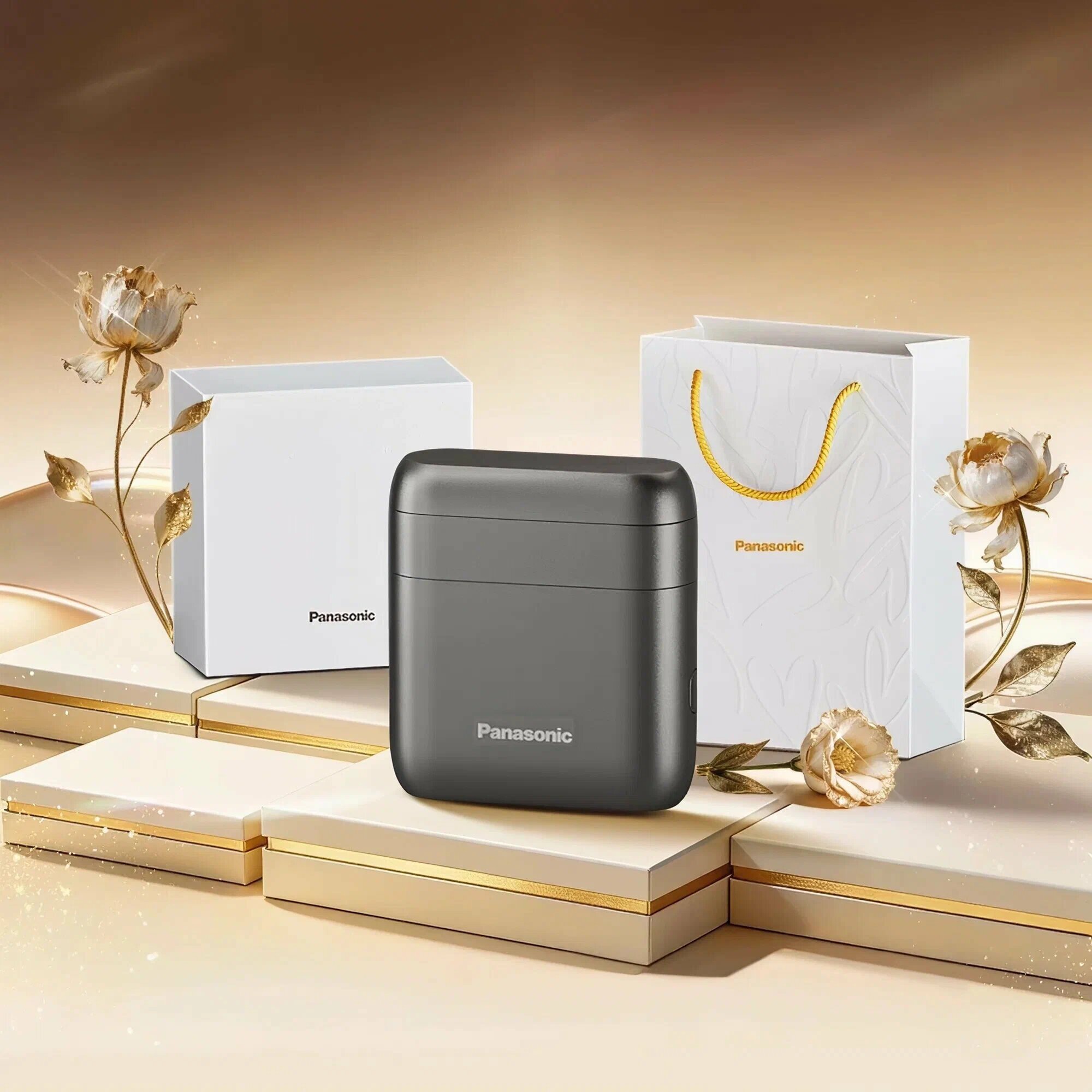 Бритва Panasonic AirPocket AM20, сеточная, быстрая зарядка, влажная/сухая, BLACK