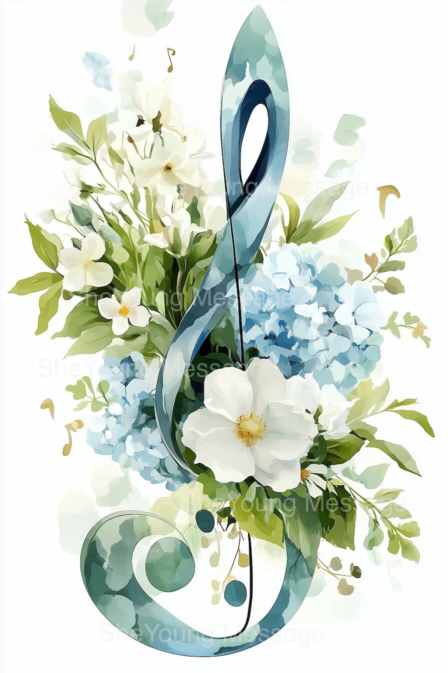 Открытка "Музыка весны", 10 x 15, крафт - конверт