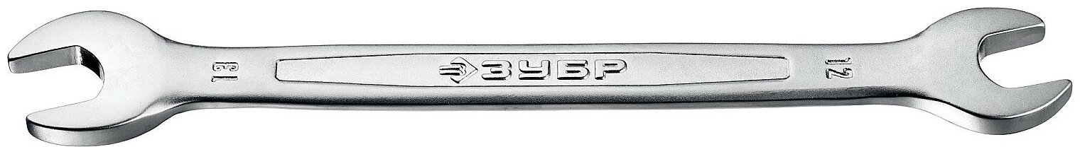ЗУБР 12х13 мм, Рожковый гаечный ключ, Профессионал (27010-12-13)