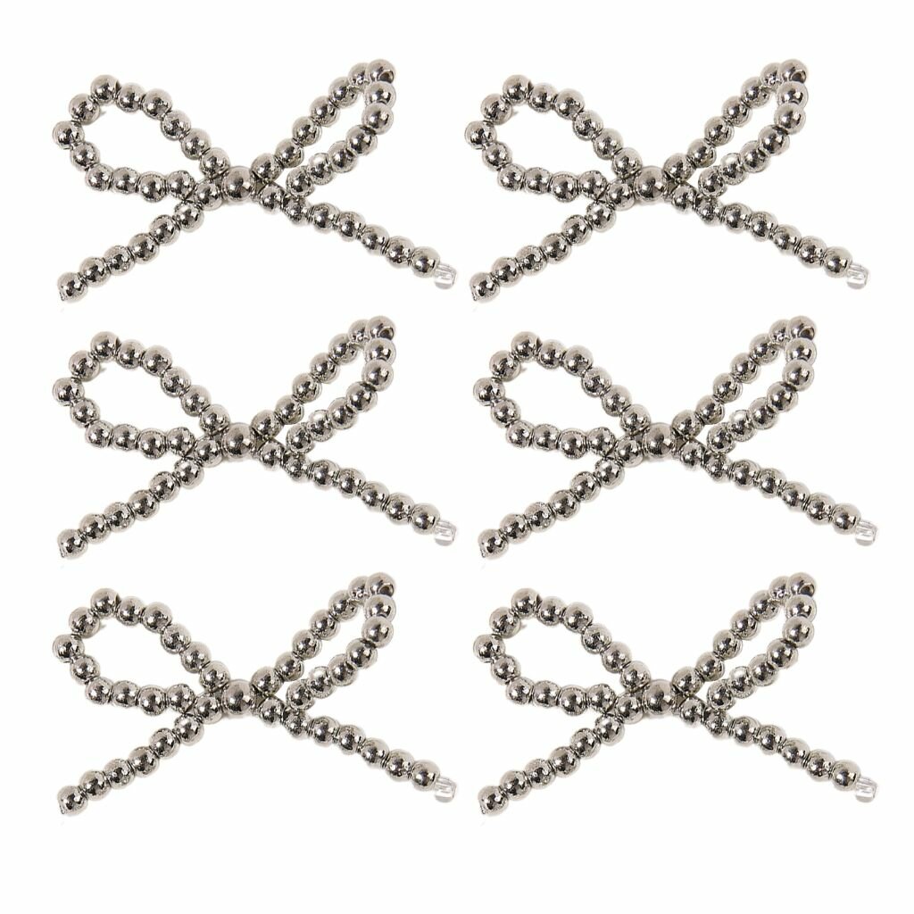 Подвеска ручной работы с бантом из бисера, ювелирная часть, украшение браслета, элегантный компонент для