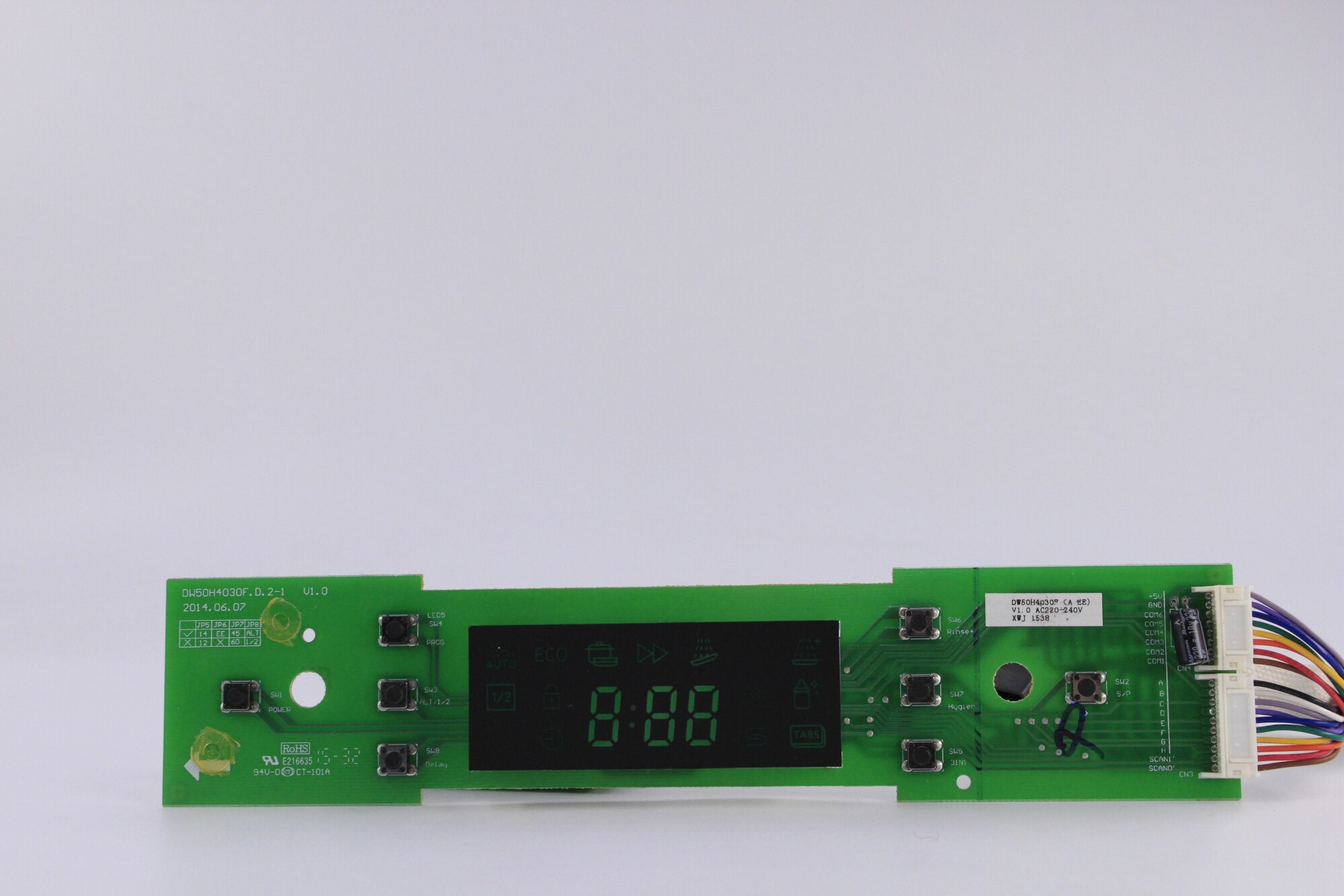 Модуль управления посудомоечной машины Samsung DW50H4030F