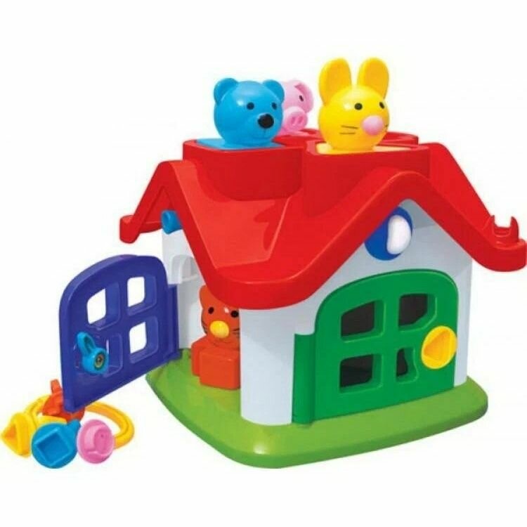 Сортер Полесье Логический теремок, в коробке (9142)