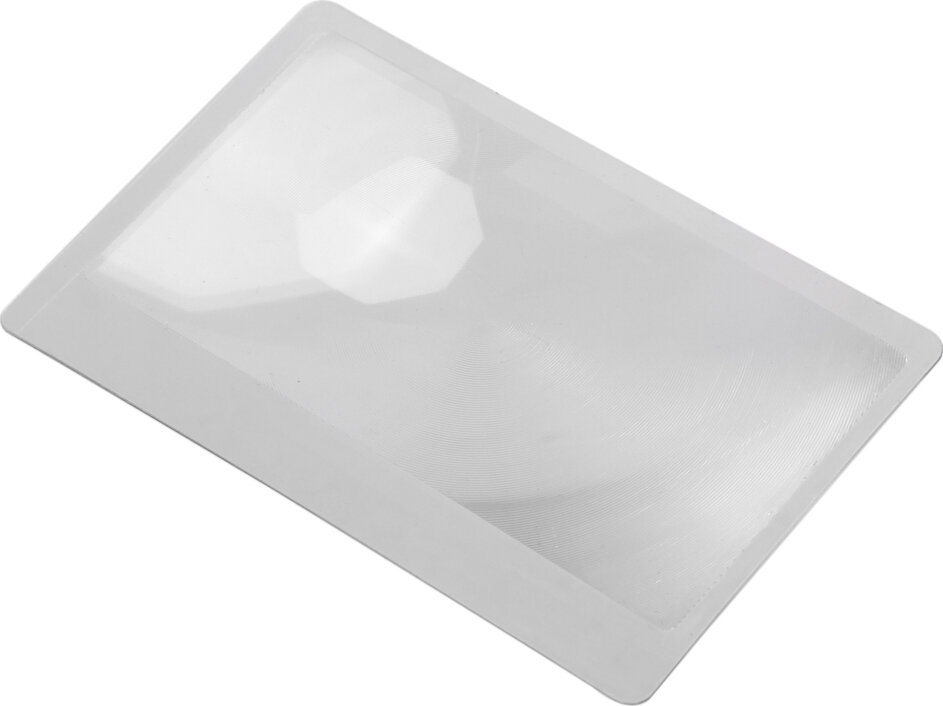 10 шт кредитная карта 3 X лупа увеличение увеличительная линза Френеля