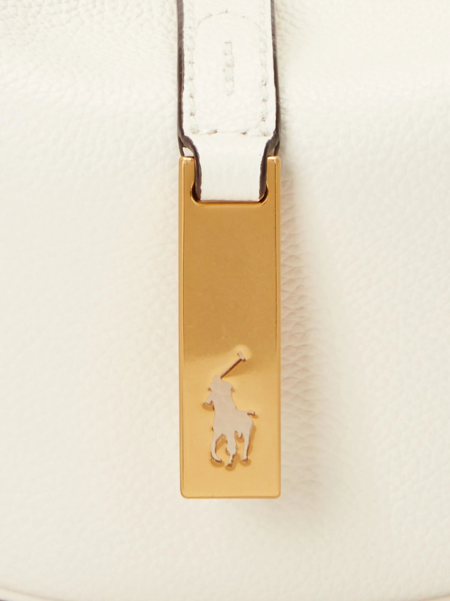 Сумка Polo Ralph Lauren Polo ID, слоновая кость — фото 1
