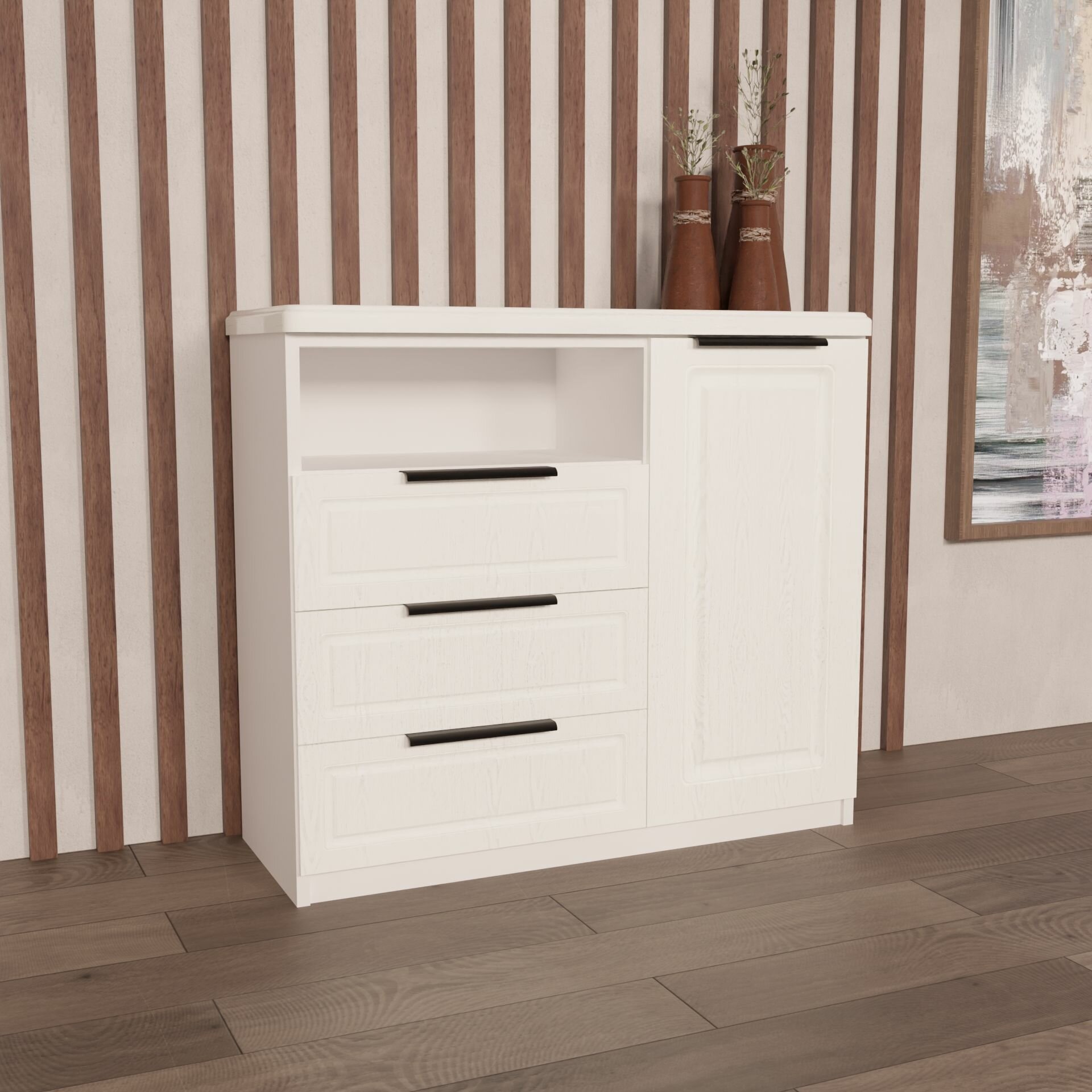 Комод 1000 Катерина профильные ручки