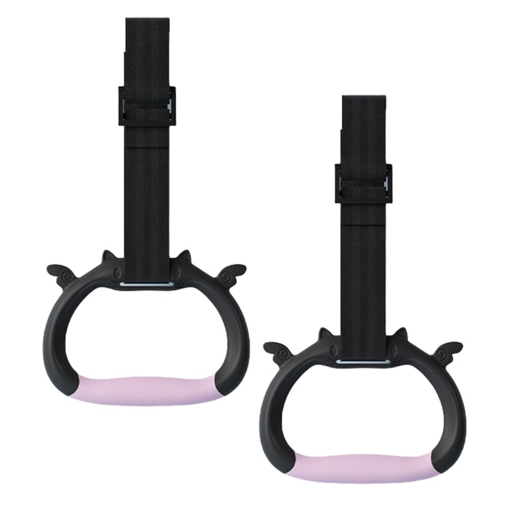 Детский тренажер-подвесное кольцо - 1,5 м, черное