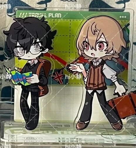 Фигурка Amamiya Ren и Akechi Goro P5R, цвет 2
