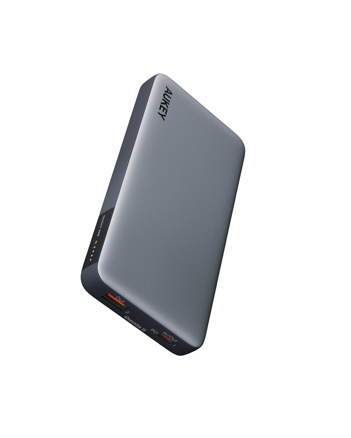 Внешний аккумулятор Aukey Sprint X, 10 000 мАч, 30 Вт, серый (PB-Y41)