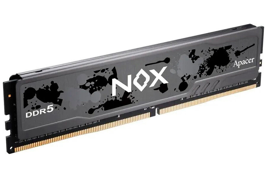 Оперативная память Apacer DDR5 16GB 6000MHz NOX Black (AH5U16G60C622MBAA-1)