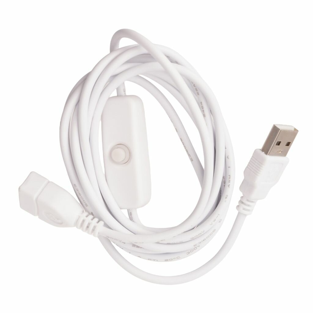 USB2.0 удлинитель с выключателем 2 метра