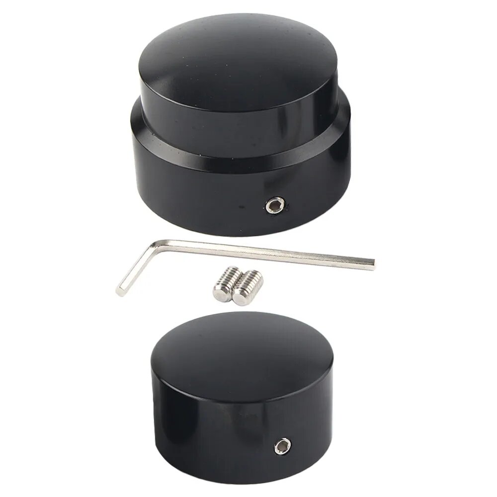 1 пара алюминиевых гаек задней оси мотоцикла, крышка болта для Harley-Davidson Softail Touring Dyna Electra Glide Sportster Ultra Черный, черный