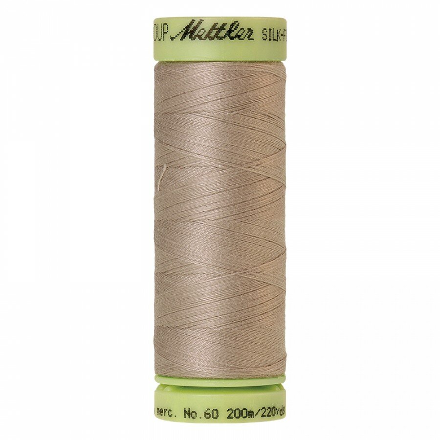 Нить для машинного квилтинга SILK-FINISH COTTON 60, 200 м 1227 Light Sage