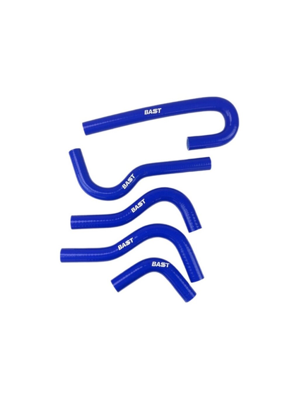 Патрубок отопителя для а/м ГАЗель "Бизнес" дв. Cummins 2.8 (5 шт.) "BAST" силикон