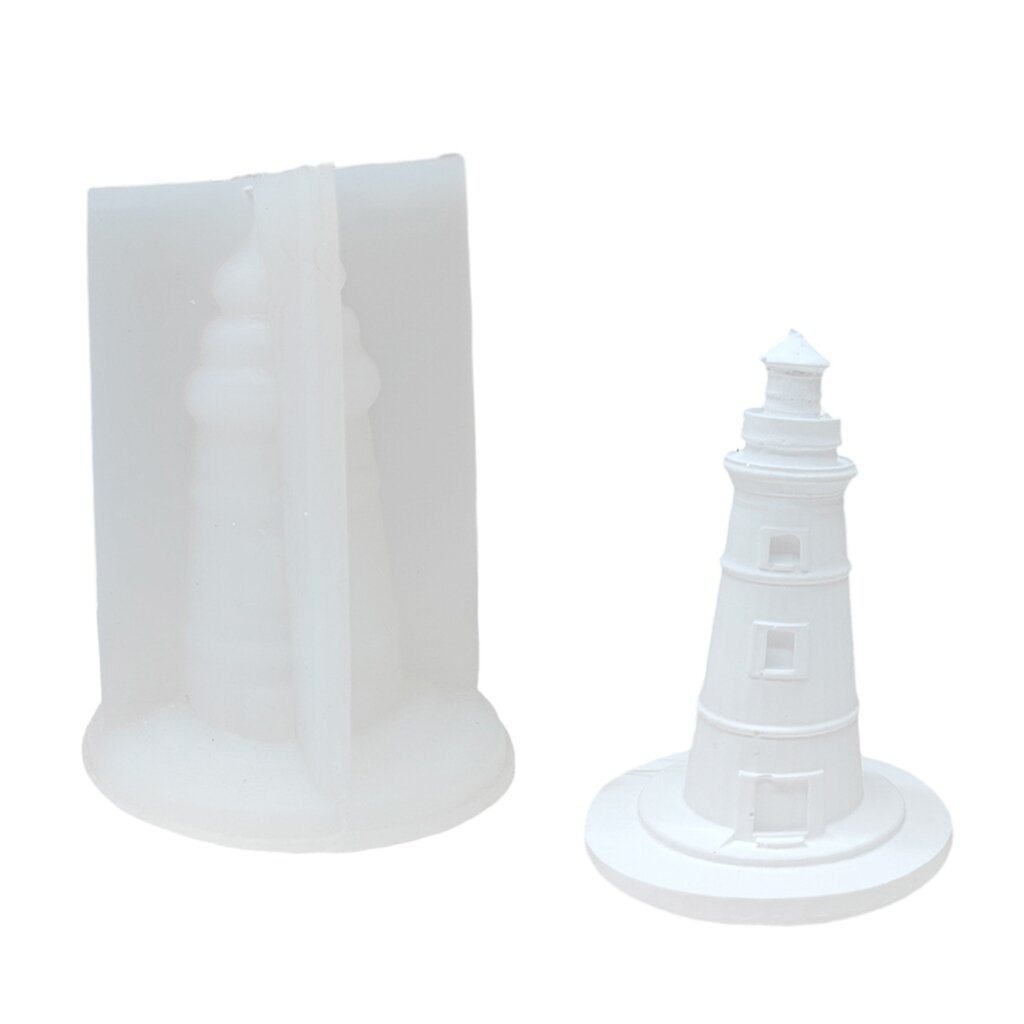 (1 шт.) Красивый маяк орнамент гипса формы - маяк гипса