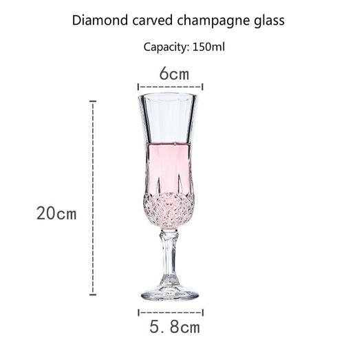 1 150 мл бриллиантовый вырезанный бокал вина бокал хрустального стекла искусство многоцелевой бренди подарочный семейный элегантный дегустационный стакан