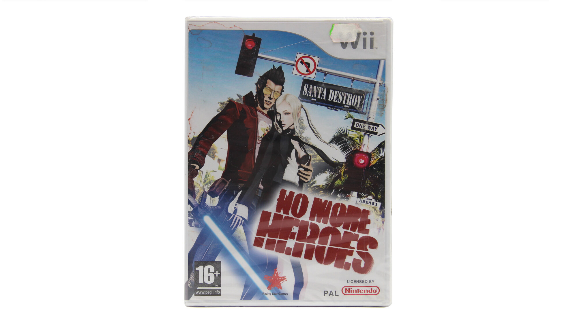 No More Heroes (Nintendo Wii, Новая)