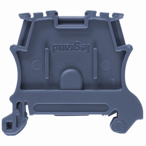 Фиксатор клеммников Viking 3, шаг 6 мм, безвинтовое крепление для DIN реек Legrand 037510