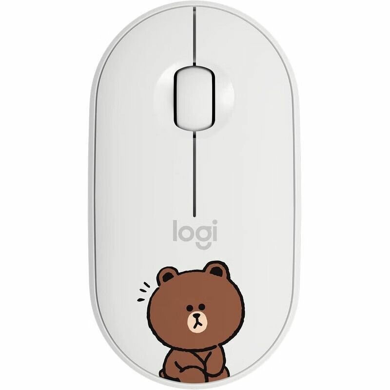 Logitech g mysh besprovodnaya besshumnaya mysh logitech m350 bluetooth buryy medved konni