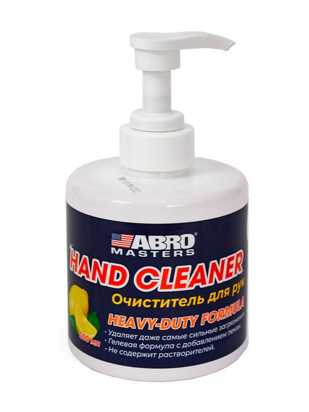 Очиститель для рук "ABRO" MASTERS (500 мл) (дозатор)