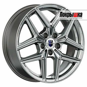 Диски литые K&K Юнион (дарк платинум) 7.0х17/5х108 D63.4 ET50.0