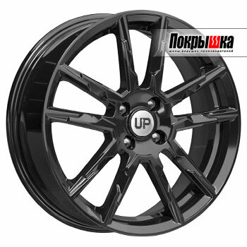 Диски литые Wheels UP Up107 6.5х17/5х100 D54.1 ET45.0, New Black
