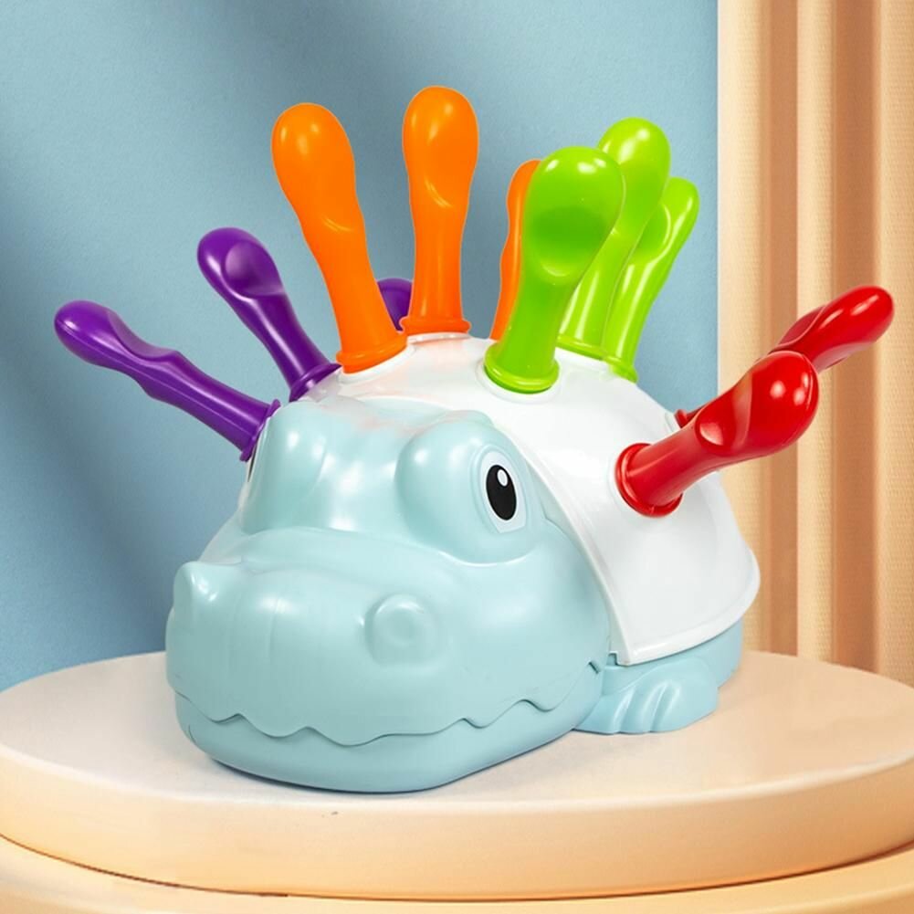 Сортер для малышей Ежик Спайк, Детские развивающие игрушки