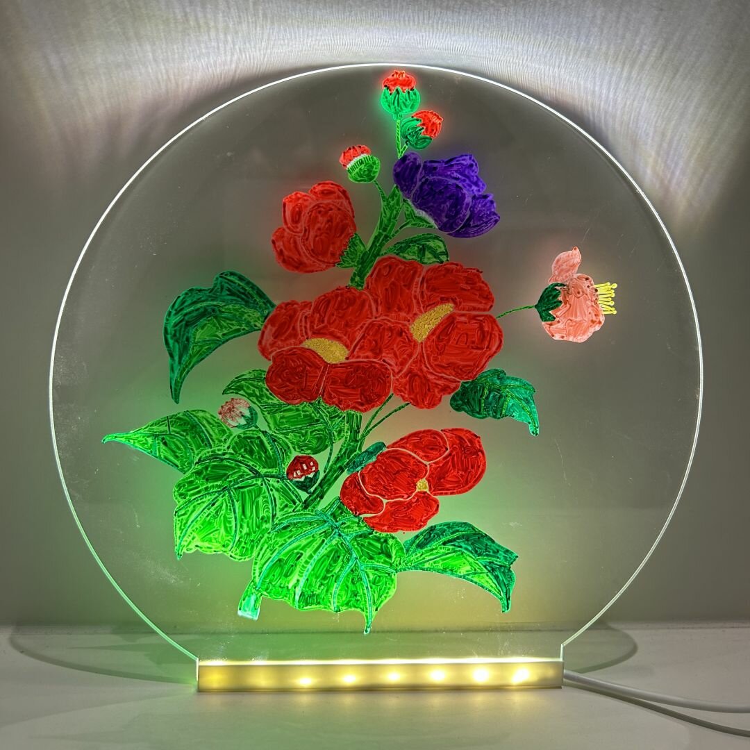 Волшебный светящийся планшет для малышей, рисуй и стирай с уютным светом